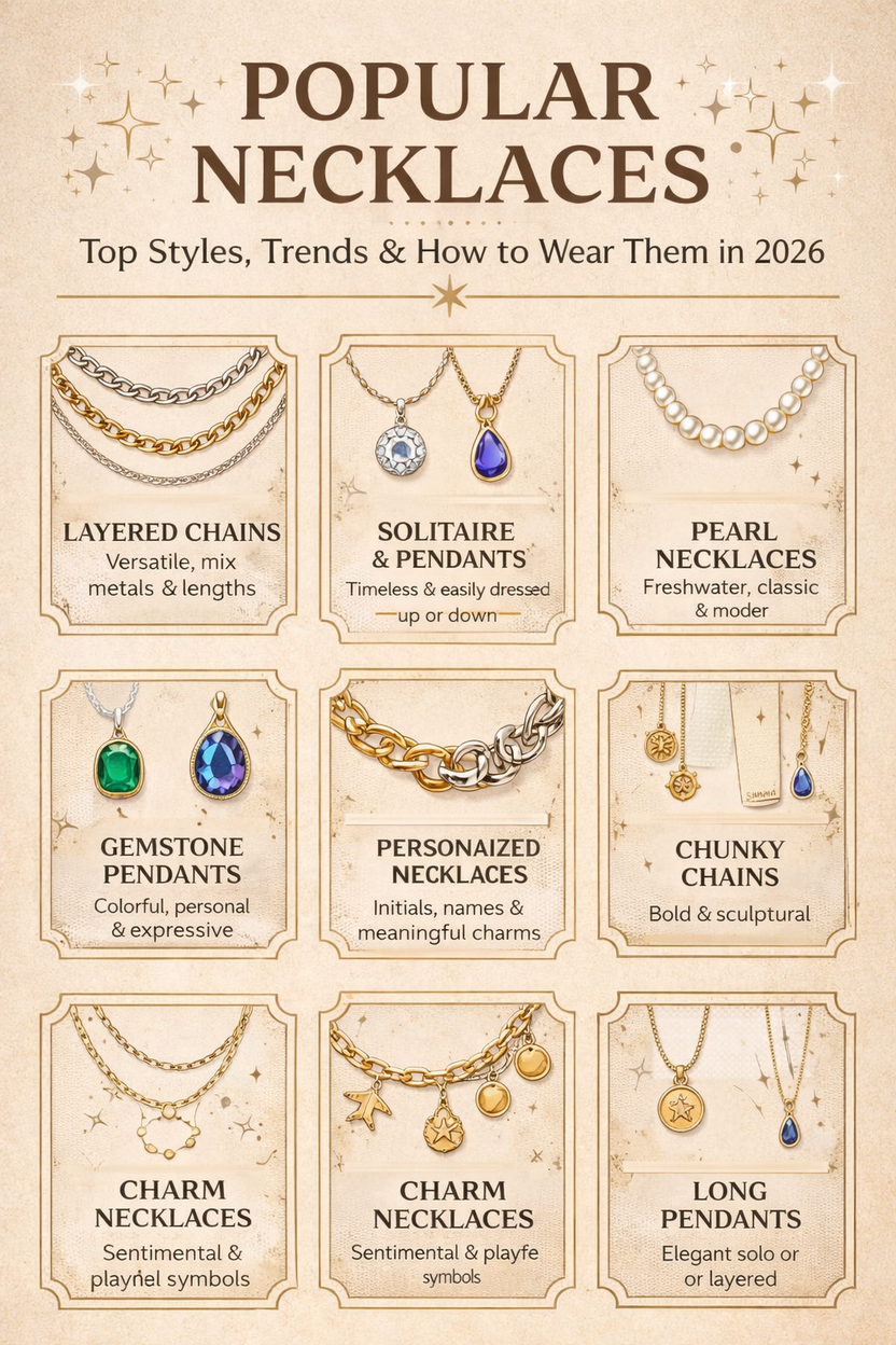 Popular Necklaces: Top Styles, Trends & How to Wear Them in 2026 ...